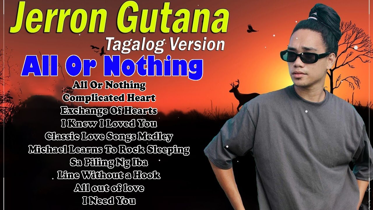 All Or Nothing Tagalog Version (O-Town) |Jerron - YouTube