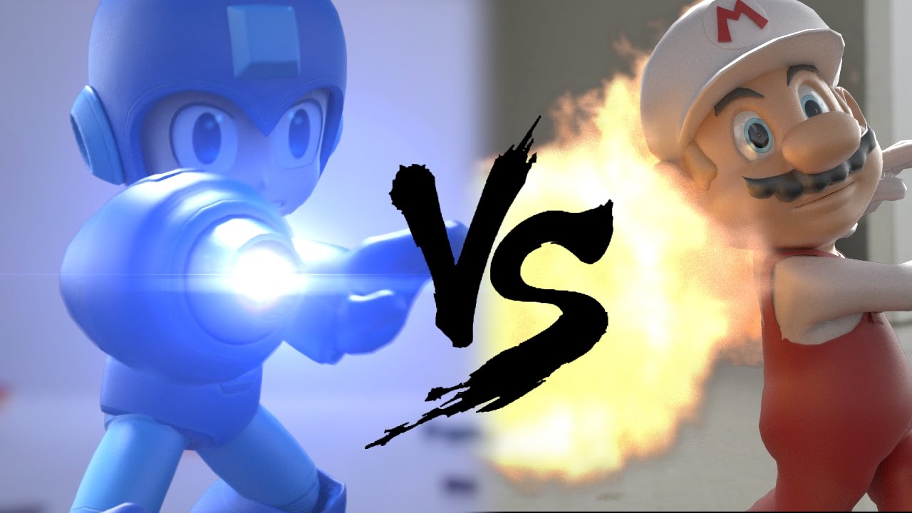 Super mario vs Megaman in real life (special effects) - YouTube