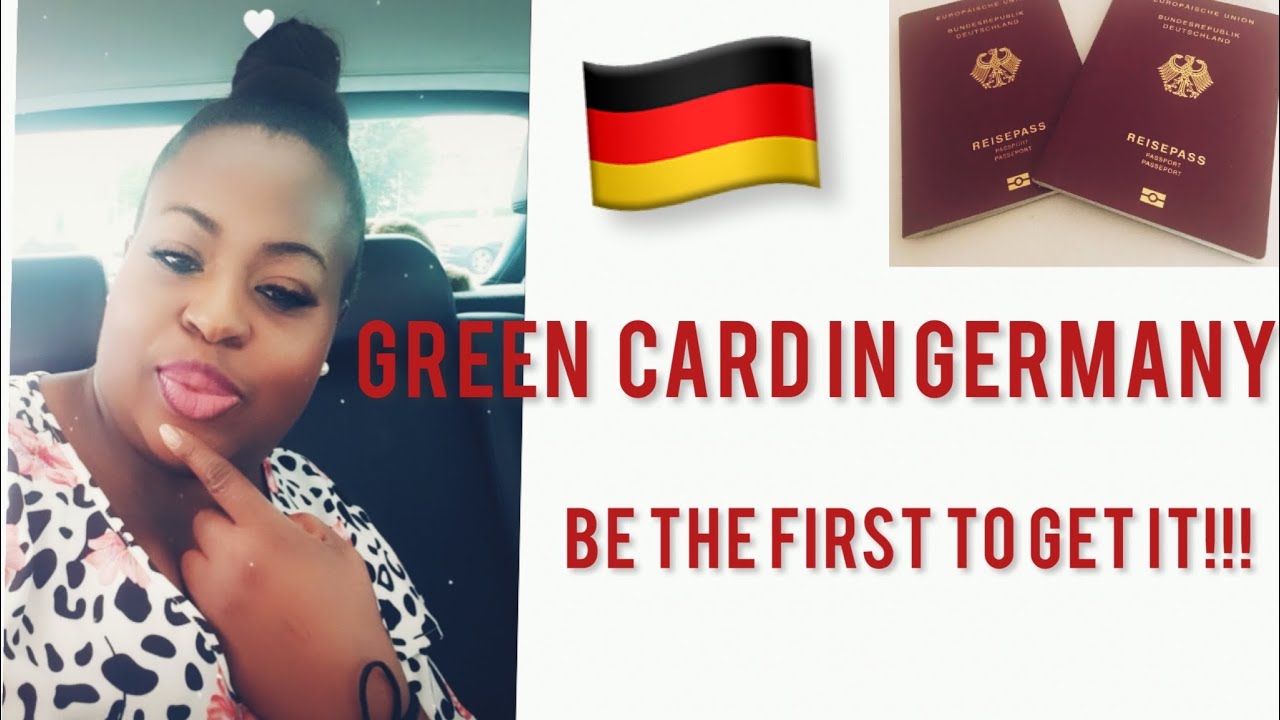 Get Your German 🇩🇪 Green Card Here Before Anyone Else! | Live & Work in ...