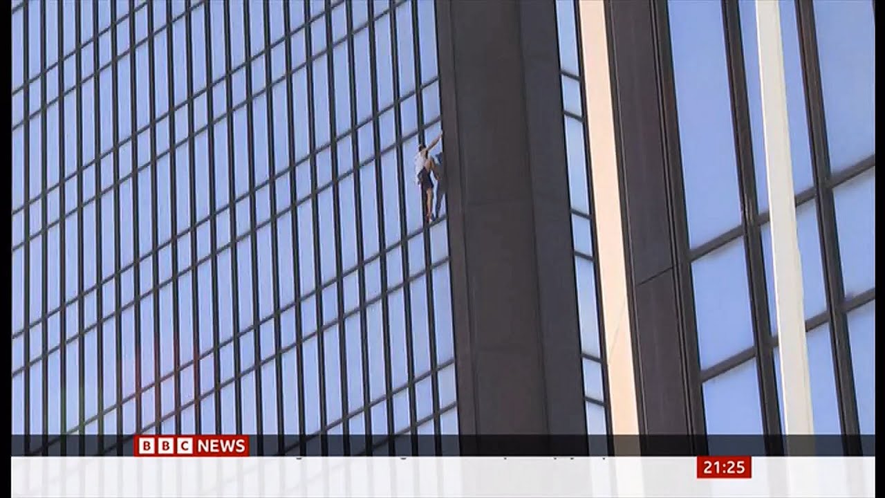 Alexis Landot climbs another tall building in Paris (France) - YouTube