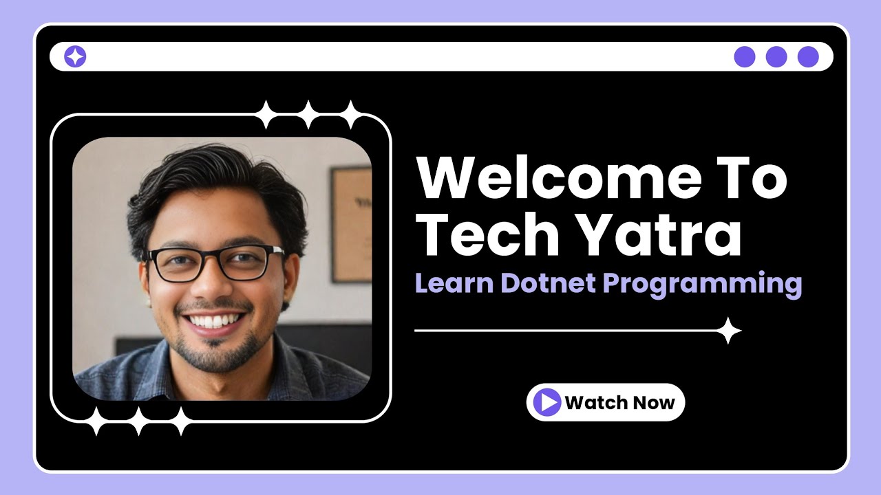 Unlock .NET Mastery - Why You Need Tech Yatra - YouTube