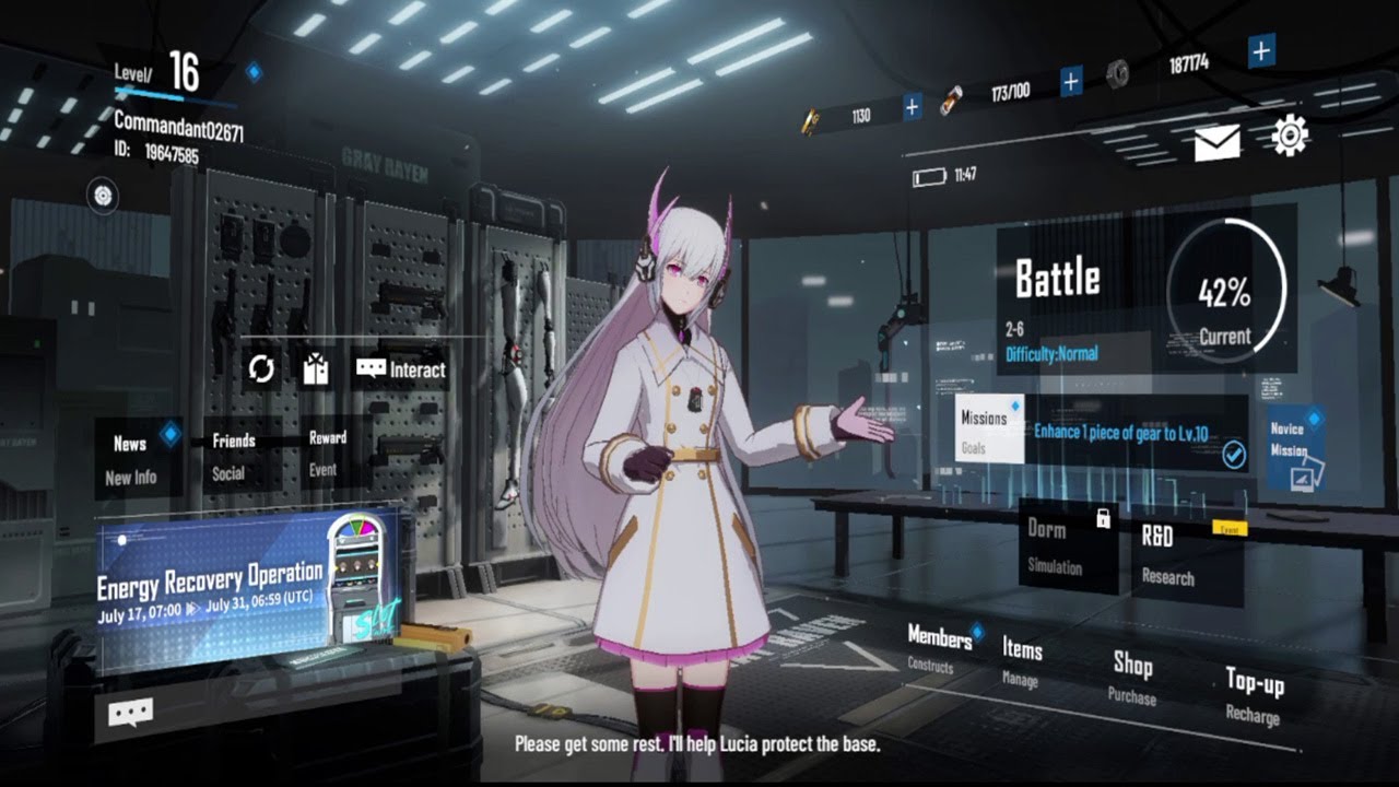 HOW TO CHANGE CHARACTER MAIN MENU AT THE BASE PUNISHING GREY RAVEN ...