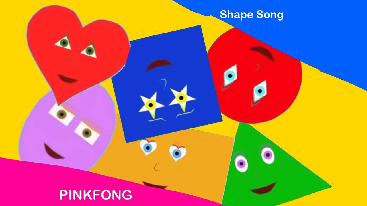 PINKFONG Shapes Are All Around Song - YouTube