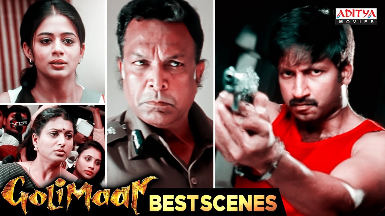 "Golimaar" Movie Best Scenes | Hindi Dubbed Movie | Gopichand ...