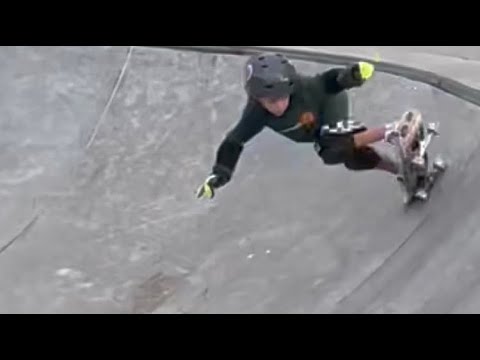 Jacob Blunt 5-years-old - 1st “Park” Competition in the bowl - YouTube