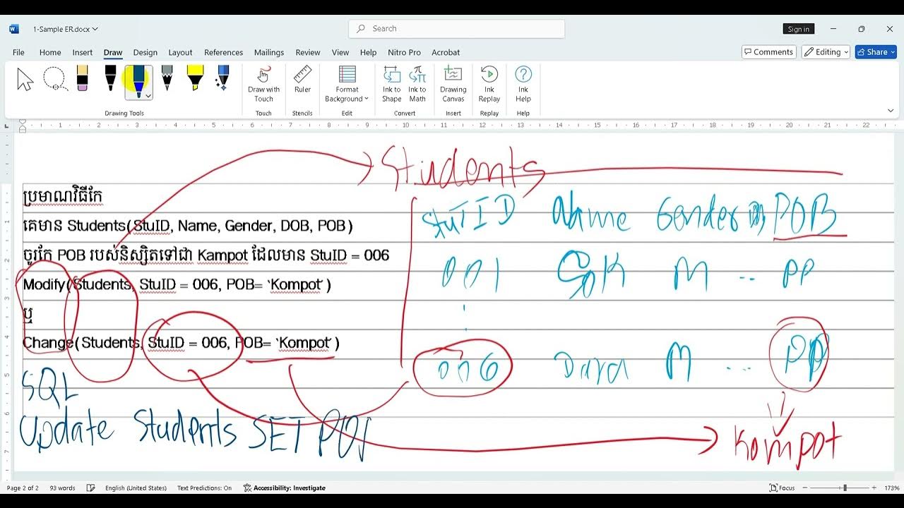 1-Modify or Change Operation | DBMS - YouTube