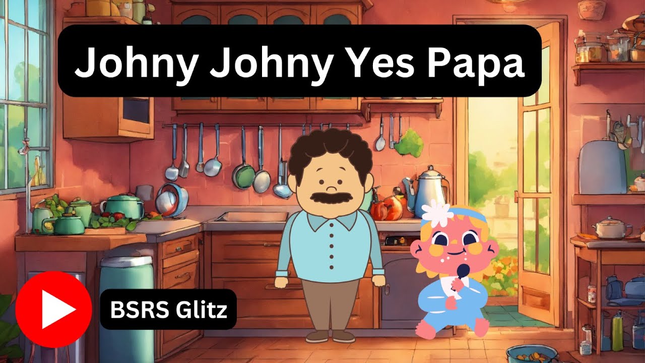 Johnny Johnny Yes Papa Nursery Rhymes for kids | Learning animation ...