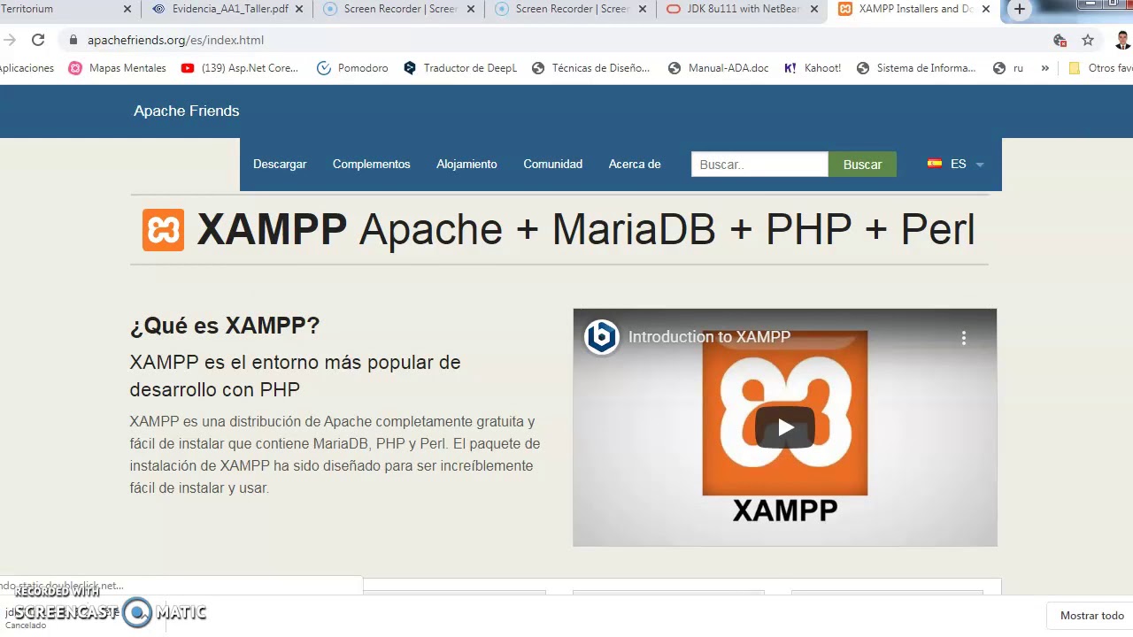 Instalacion Netbeans - Xampp y Ejemplo PHP - YouTube