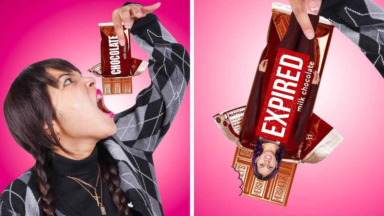 If Food Were People | Funny Wednesday Addams Good Vs Bad Food ...