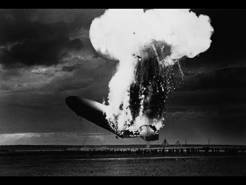 Hindenburg Crash (colorized) - YouTube