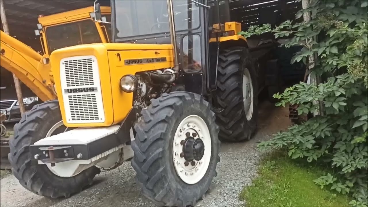 szybkie przygotowanie przed hamownią ursusa c360 4x4 turbo - YouTube