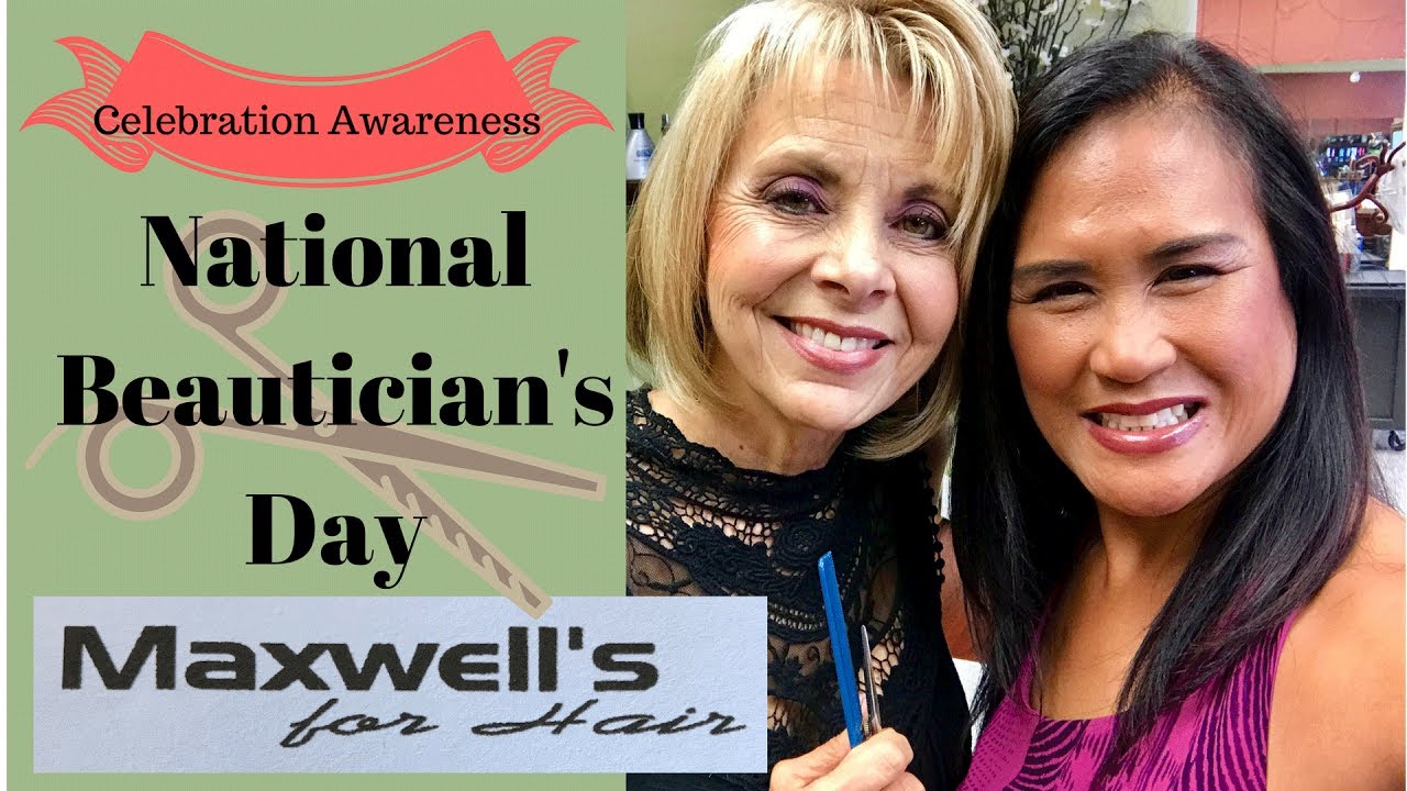 National Beautician's Day (June 26) Jeannie Maxwell | Maxwell's For ...