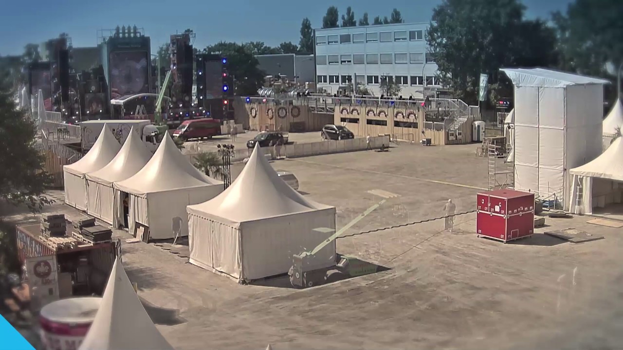 Stage, VIP zones and FOH tower for the “Crazy Sense Festival” – using ...