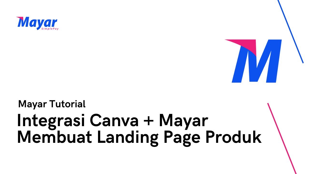 Integrasi Canva + Mayar (Membuat Landing Page Produk) - Tutorial Mayar.ID - YouTube