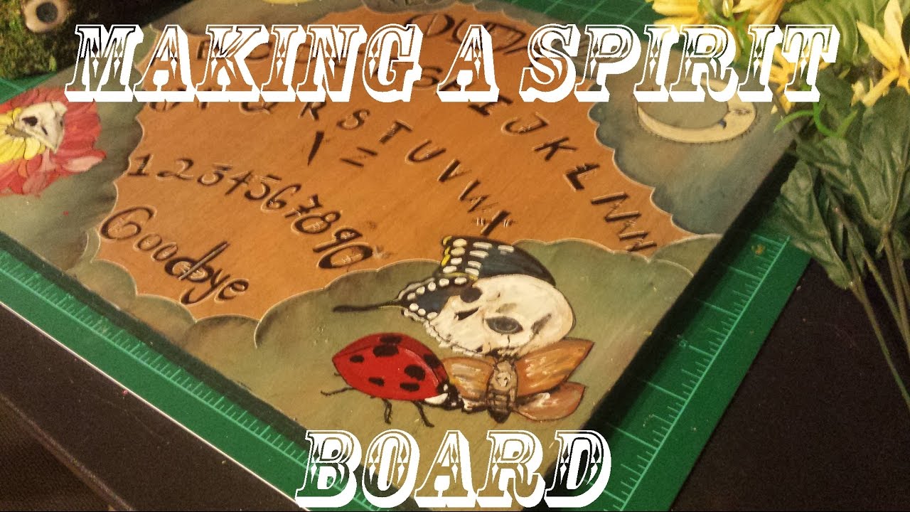 Making a Ouija Board // Project Timelapse - YouTube