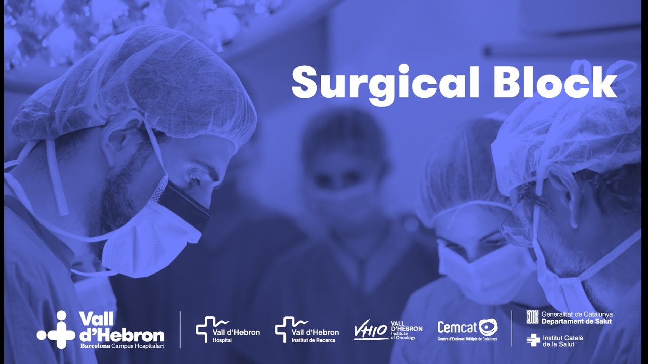 The new surgical block at the Vall d'Hebron University Hospital - YouTube