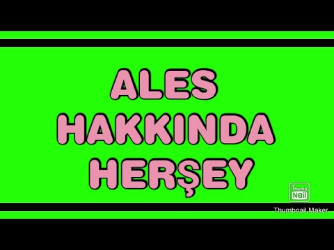 ALES HAKKINDA HERŞEY / ALES NASILDI / ALES PUAN HESAPLAMA / ALES SINAVI / ALES HAKKINDA BİLGİ