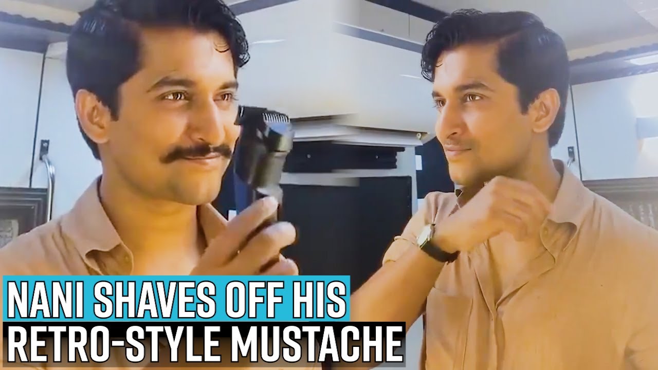 Nani shaves off his retro-style mustache - YouTube