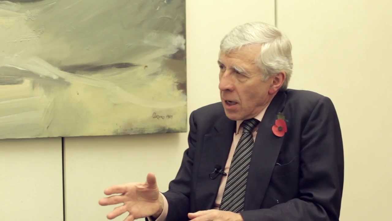 Jack Straw on retirement, Ed Miliband, and the Iraq War - YouTube