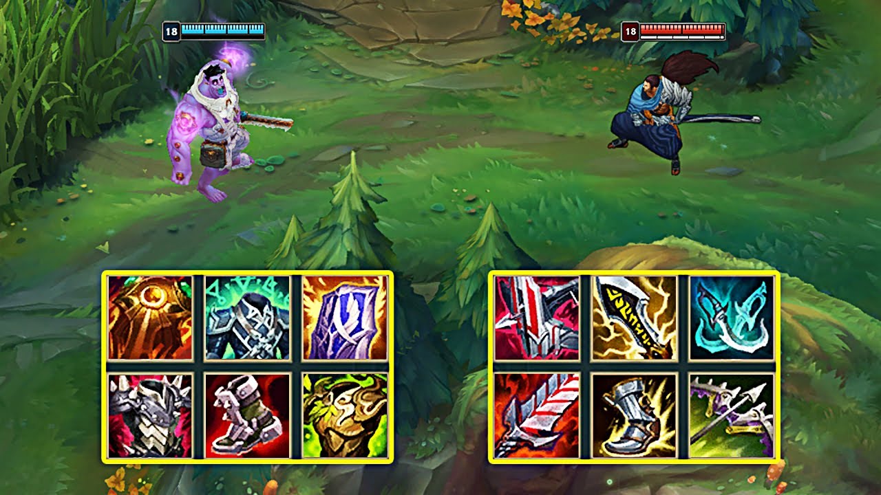 NEW MUNDO vs YASUO FULL BUILD FIGHTS - League of Legends - YouTube