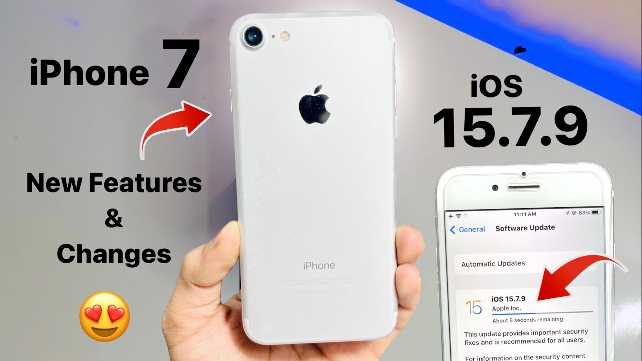 iPhone 7 New Update- IOS 15.7.9 - New Features & Changes iOS 15.7.9😍😍 ...