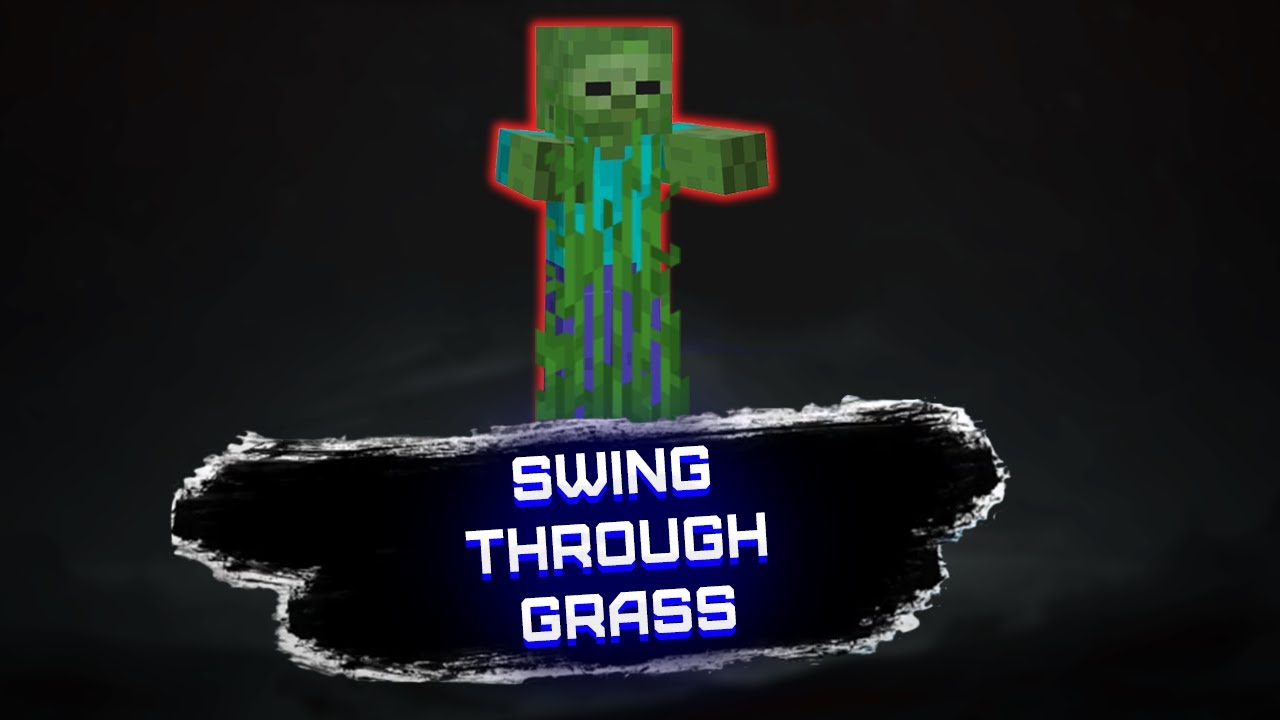 ТРАВА БОЛЬШЕ НЕ ПОМЕХА | Обзор мода SwingThroughGrass на 1.16.5 - YouTube