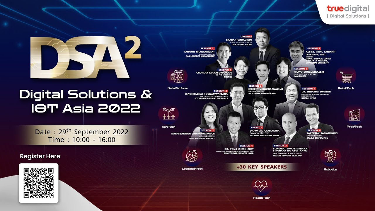 Digital Solutions & IoT Asia (DSA2) 2022 [Live Session] - YouTube