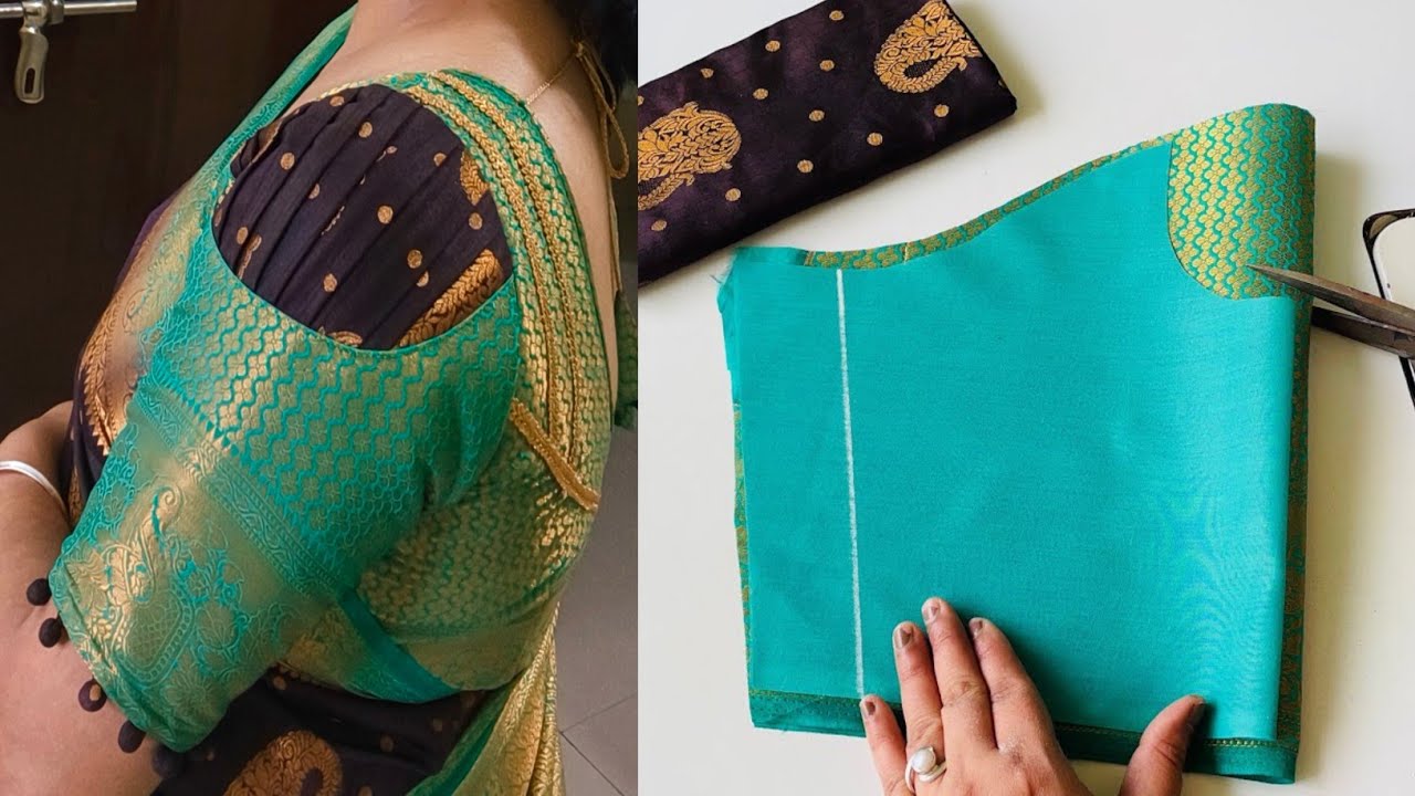 Model Blouse Sleeves Design Cutting And Stitching | Baju Ka Design ...