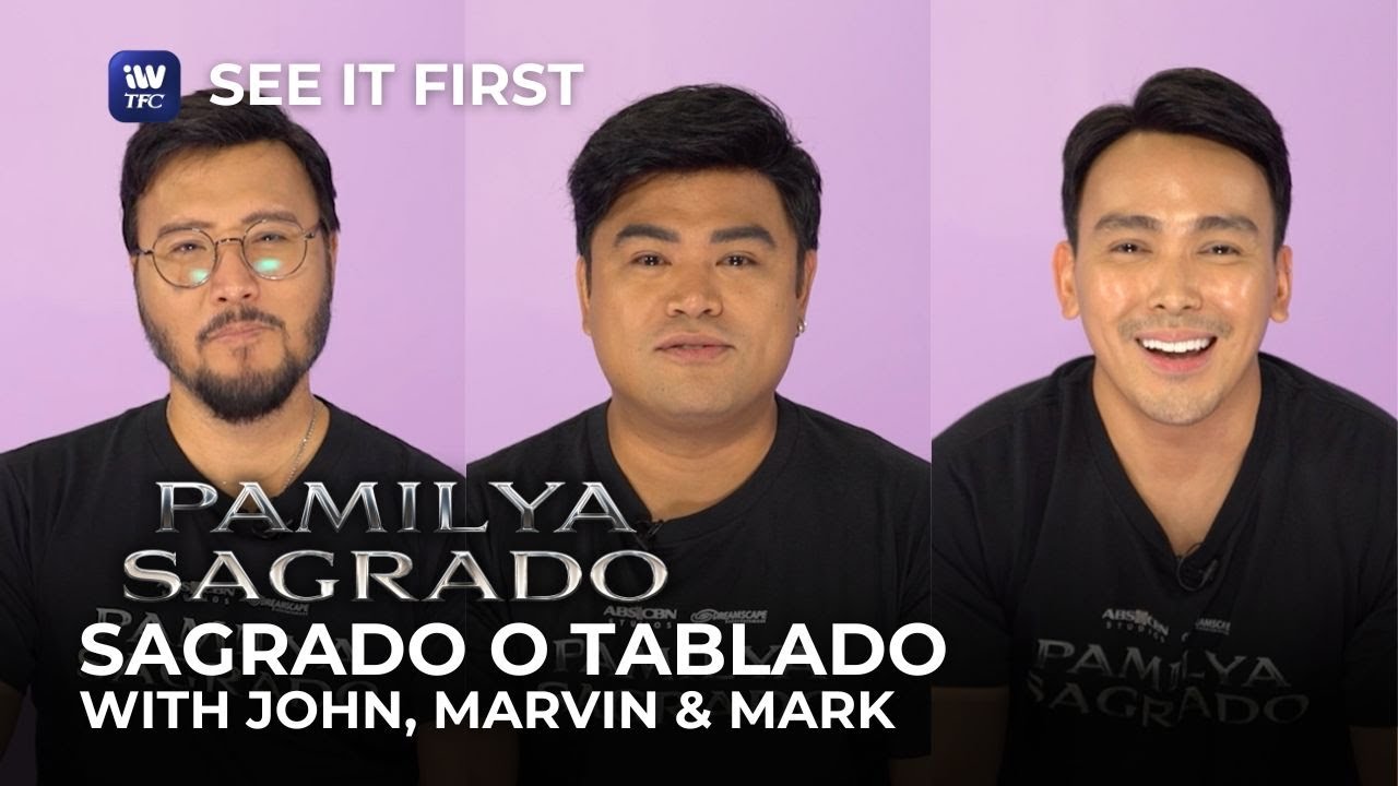 Sagrado o Tablado with Marvin Yap, John Joven, and Mark Manicad ...
