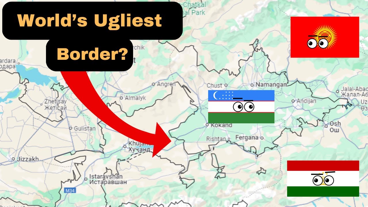 Where is the World's Ugliest Border? - YouTube
