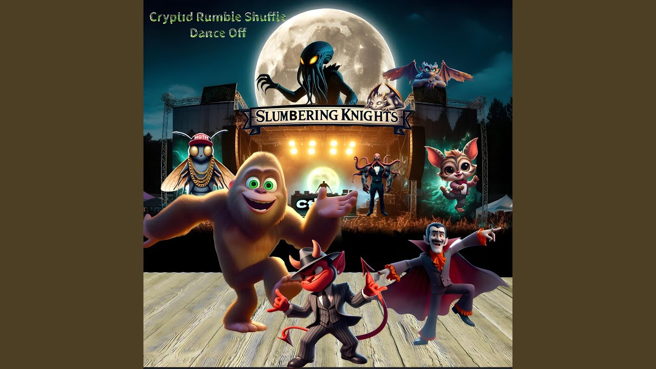 Cryptid Rumble Shuffle Dance Off - YouTube