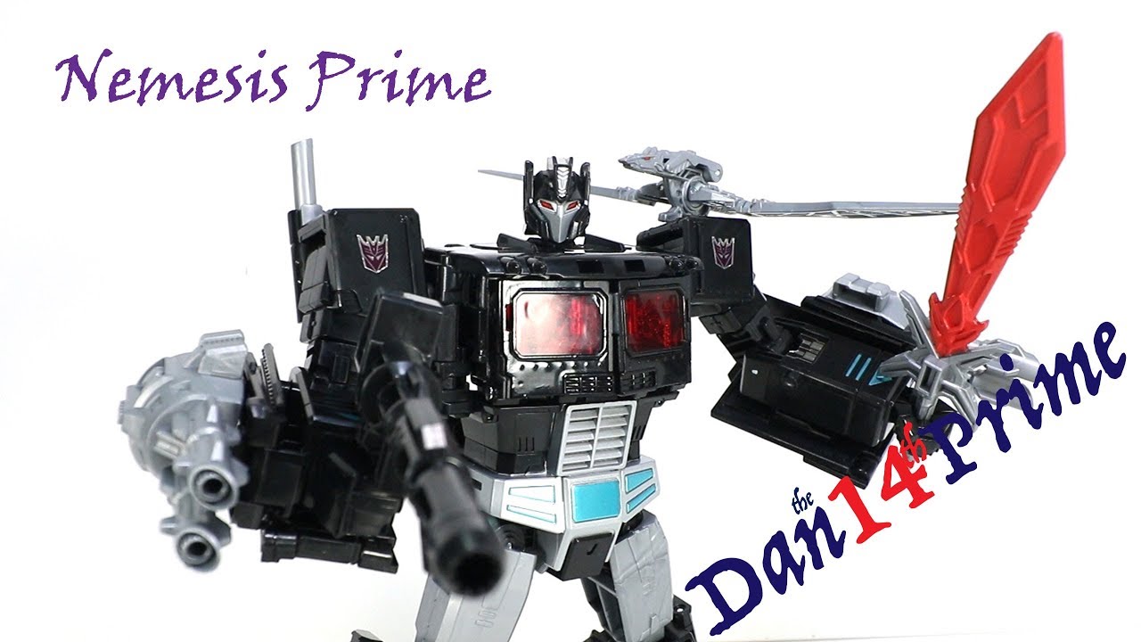 Nemesis Prime Transformers Power of the Primes Amazon Exclusive - YouTube