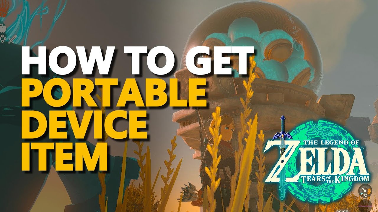 How to get Rocket Device Dispenser Zelda Tears of the Kingdom - YouTube