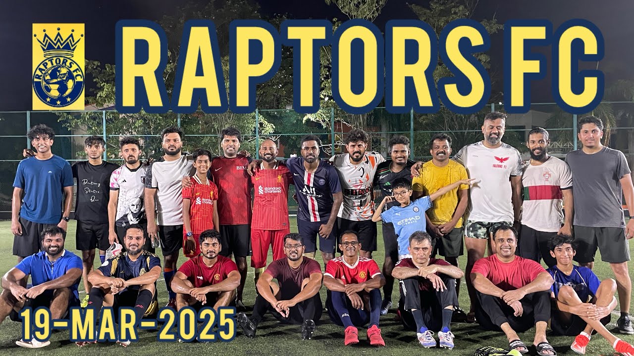 Raptors FC - 19-Mar-2025 - Game 1 - YouTube