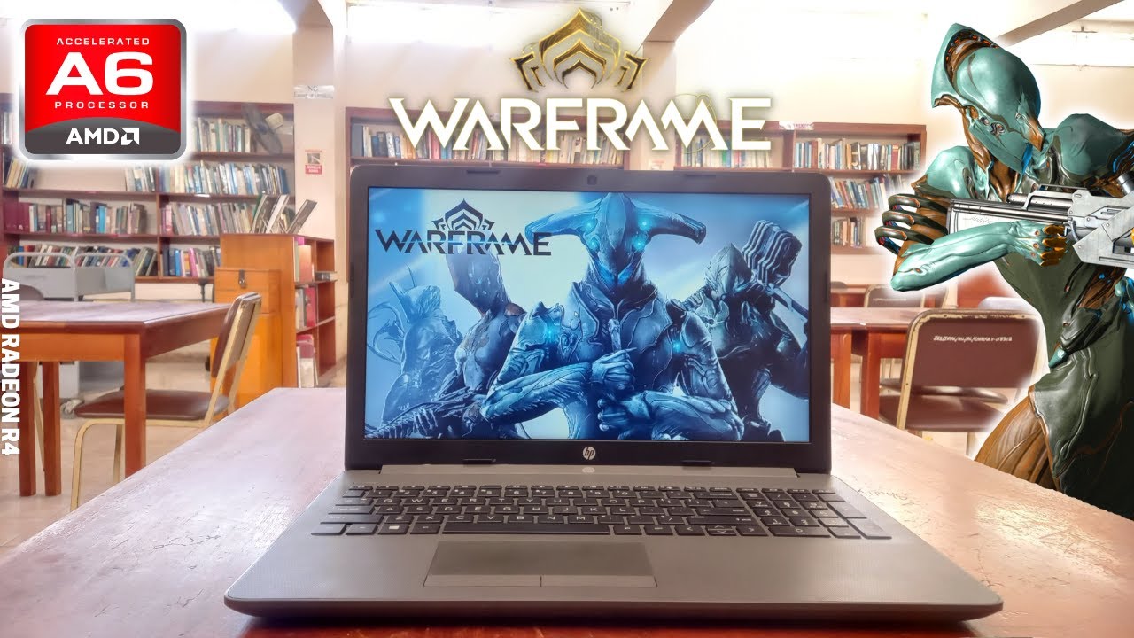 Warframe (AMD A6, Radeon R4 Graphics) Low End Laptop (512MB) - YouTube