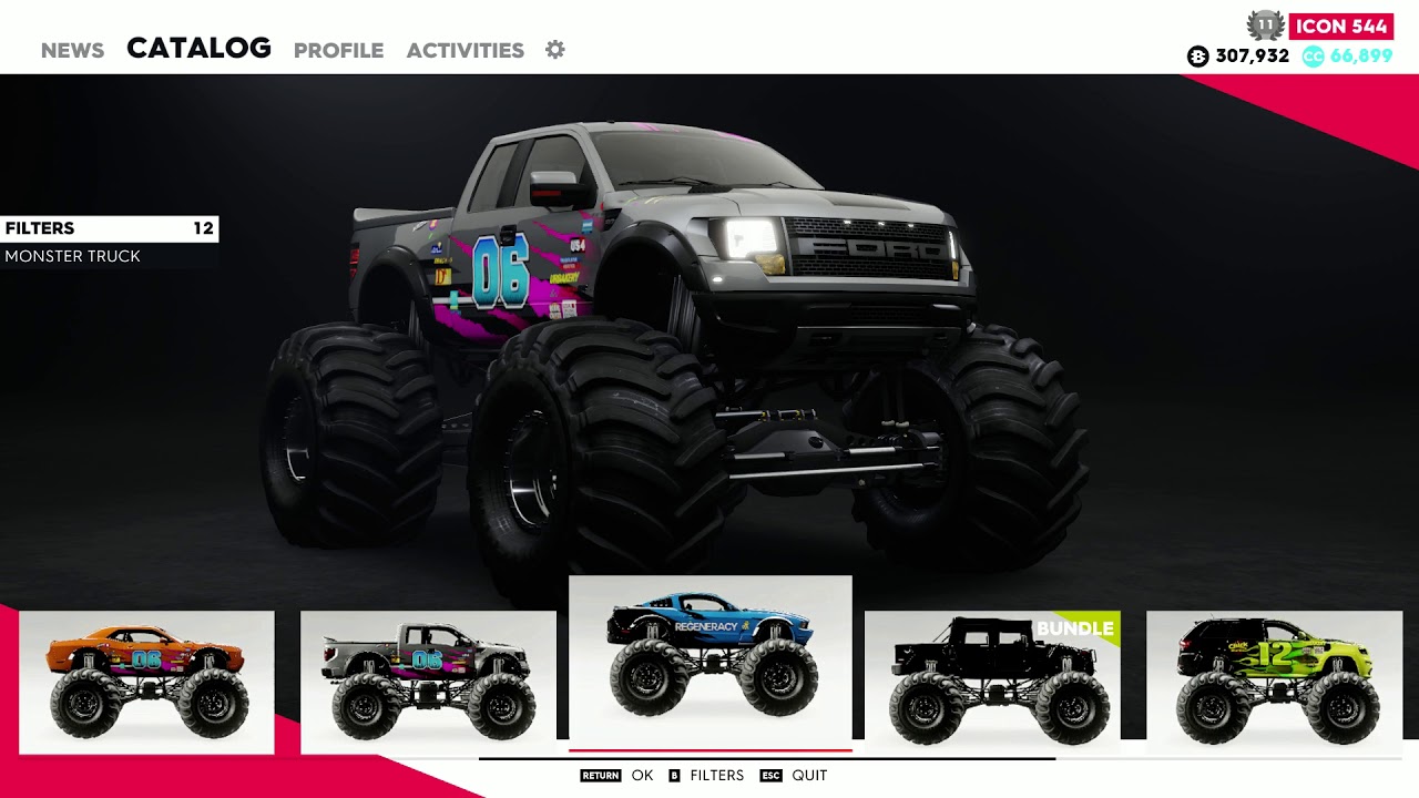 The Crew 2 All Monster Trucks - YouTube