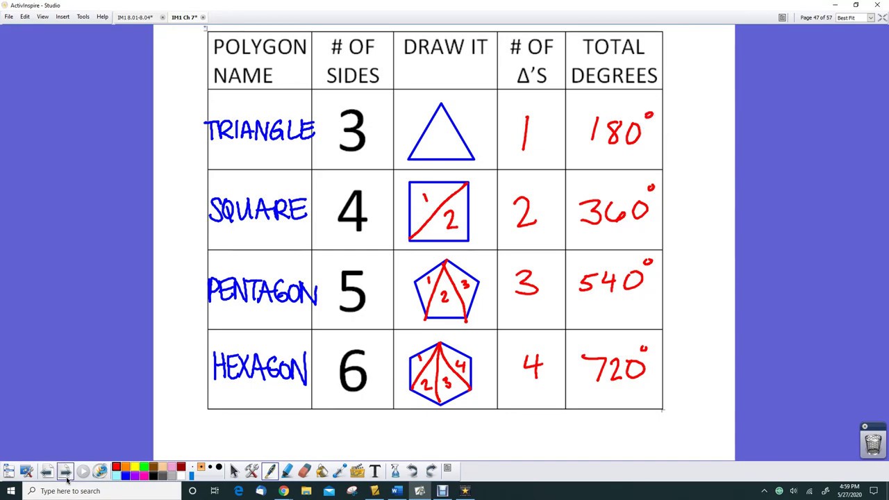 Triangles & Polygons - YouTube