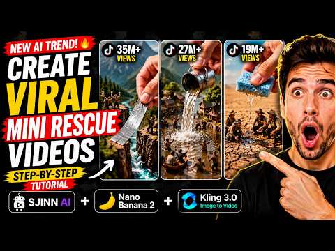 How To Create VIRAL Mini Rescue Videos With AI (Step-by-Step Tutorial)