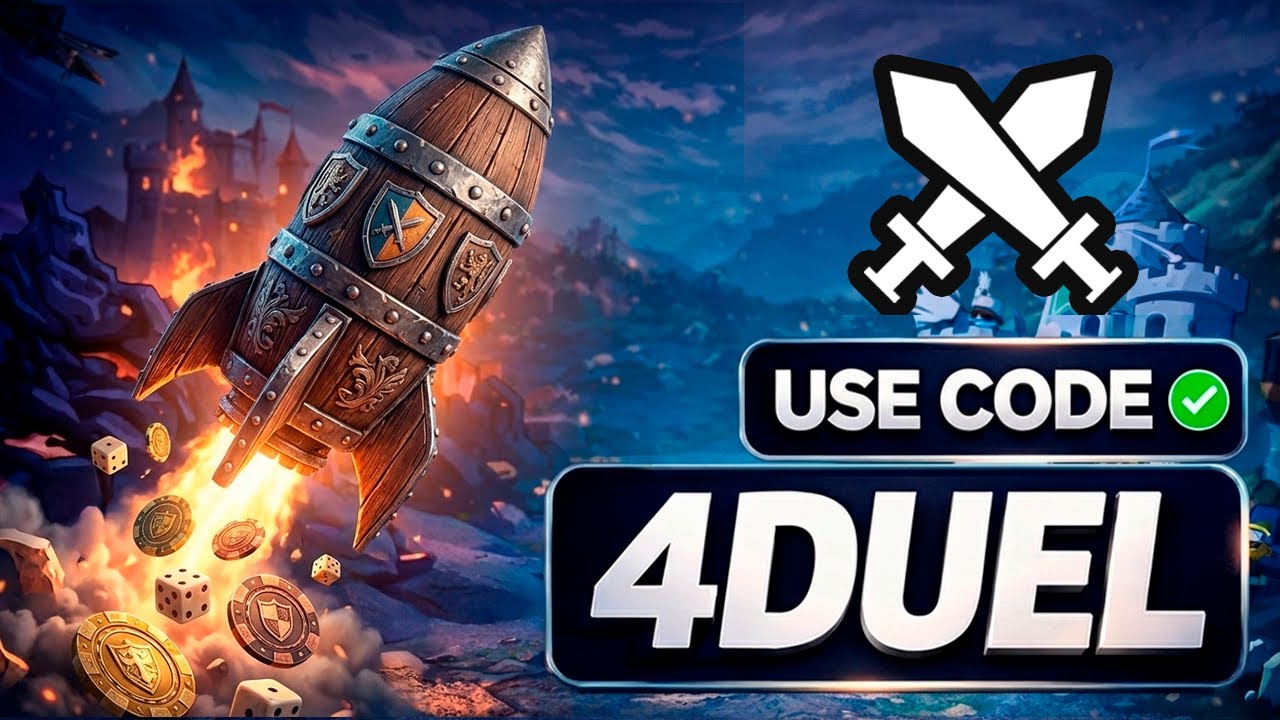 Duel Promo code "4DUEL" — The Best Referral Code 2026 on Duel - YouTube