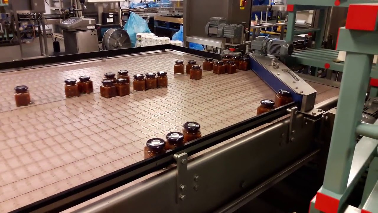 Accumulation Table Square Jars | Food machinery manufacturers | Food ...