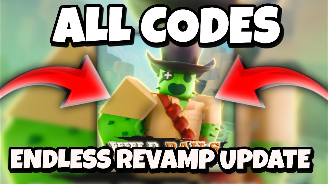 ALL ENDLESS REVAMP UPDATE CODES FOR WILD RAILS TOWER DEFENSE! | ROBLOX ...