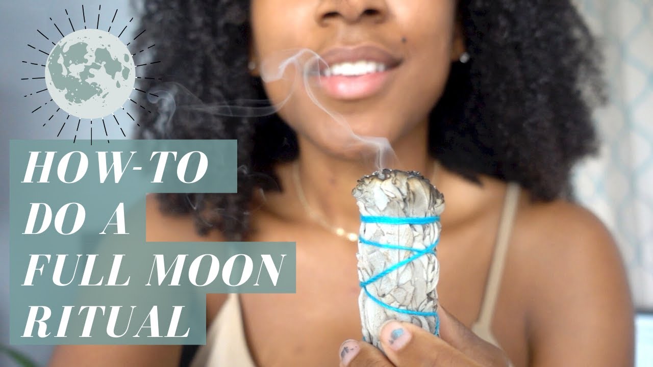 How To Do a Full Moon Ritual: Step By Step! 2023 - YouTube