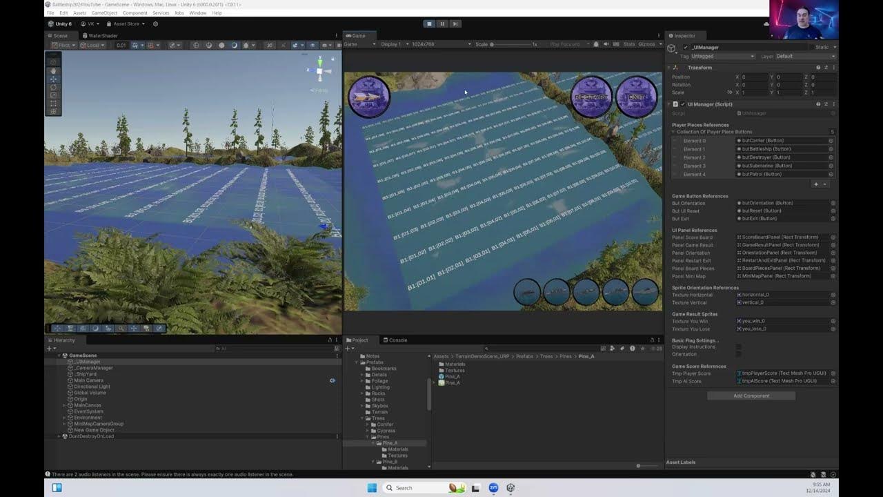 Sneak Peek 12: Unity 6 - Battleship 2024 - Final Graphics Touches - YouTube