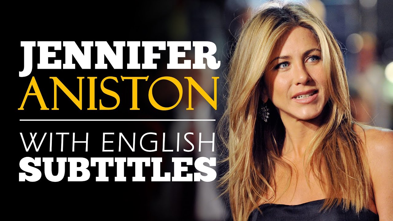 ENGLISH SPEECH | JENNIFER ANISTON: Find Your Voice (English Subtitles ...