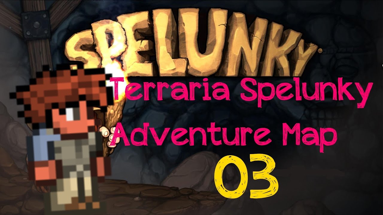 Let's Play Terraria Adventure Map Spelunky #03 [GERMAN/HD] -- DAS ENDE ...