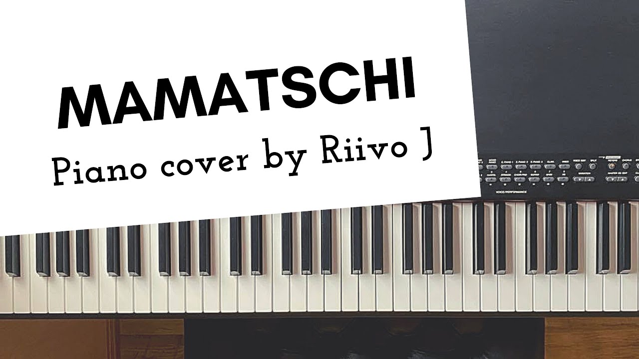 Heintje - Mamatschi (Piano Cover) - YouTube