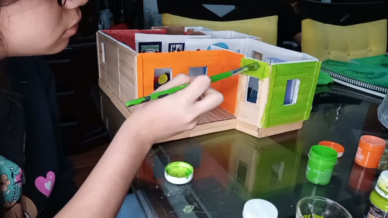 DIORAMA CASA DE UP - YouTube
