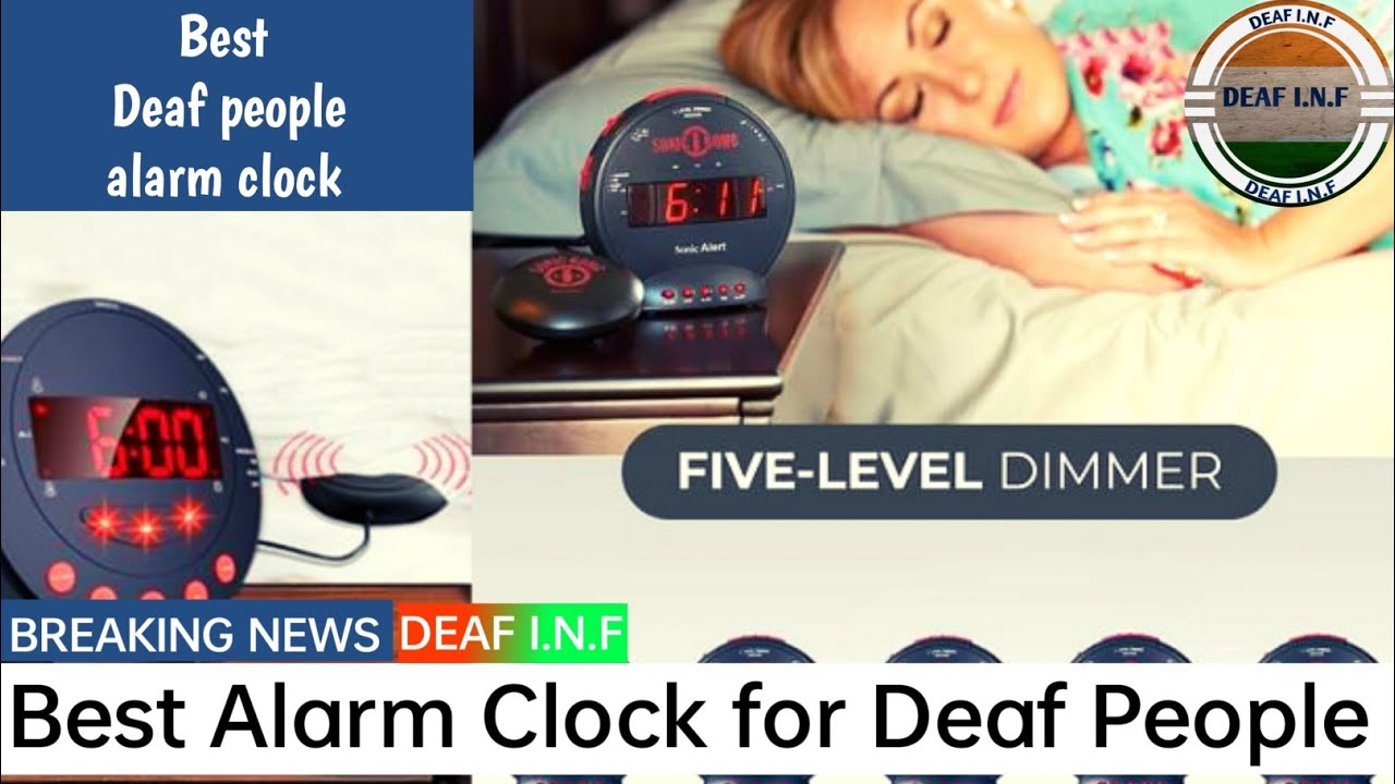 Deaf people Best Alarm Clock |DEAF I.N.F| @MBMVadodara|@VOICEofDEAF ...