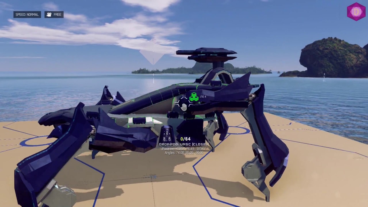 Halo 5 Forge - New Scarabs Prefab - YouTube