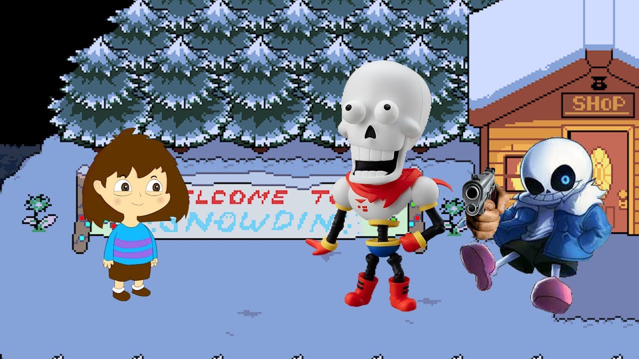 To the Bone but Sans doesn't stop insulting you - YouTube